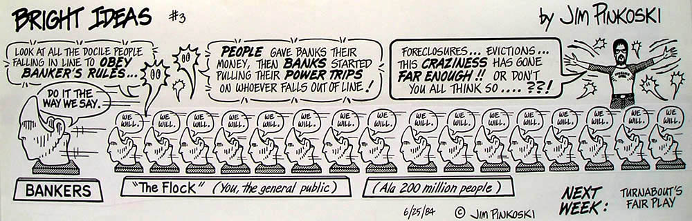 My Comic Strips – The Banking Solution